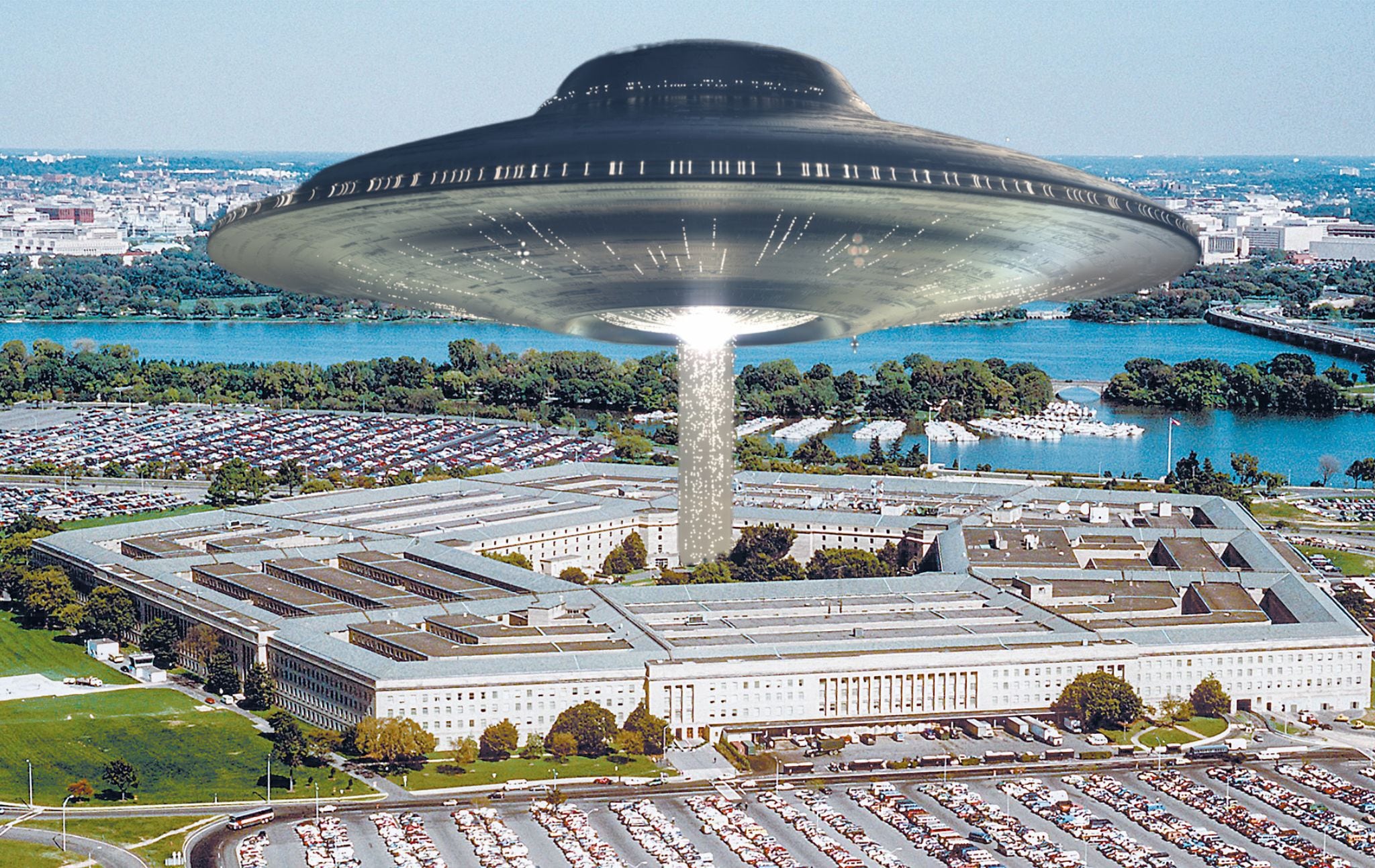 Mile Mothership In Solar System